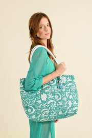 LARGE SIDE POCKET COTTON BAG